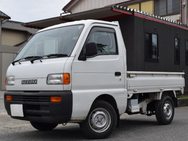 Suzuki Carry Kei Truck White 660CC 2WD - 1996 (16k KM) – Kei Trucks